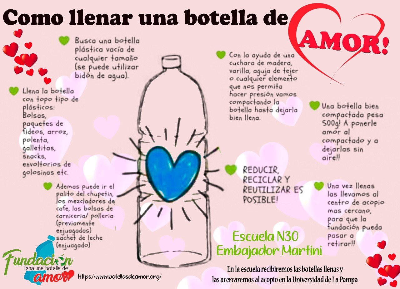 Emb.Martini: Alumnos de la Escuela 30 se sumaron al proyecto «Botellas ...